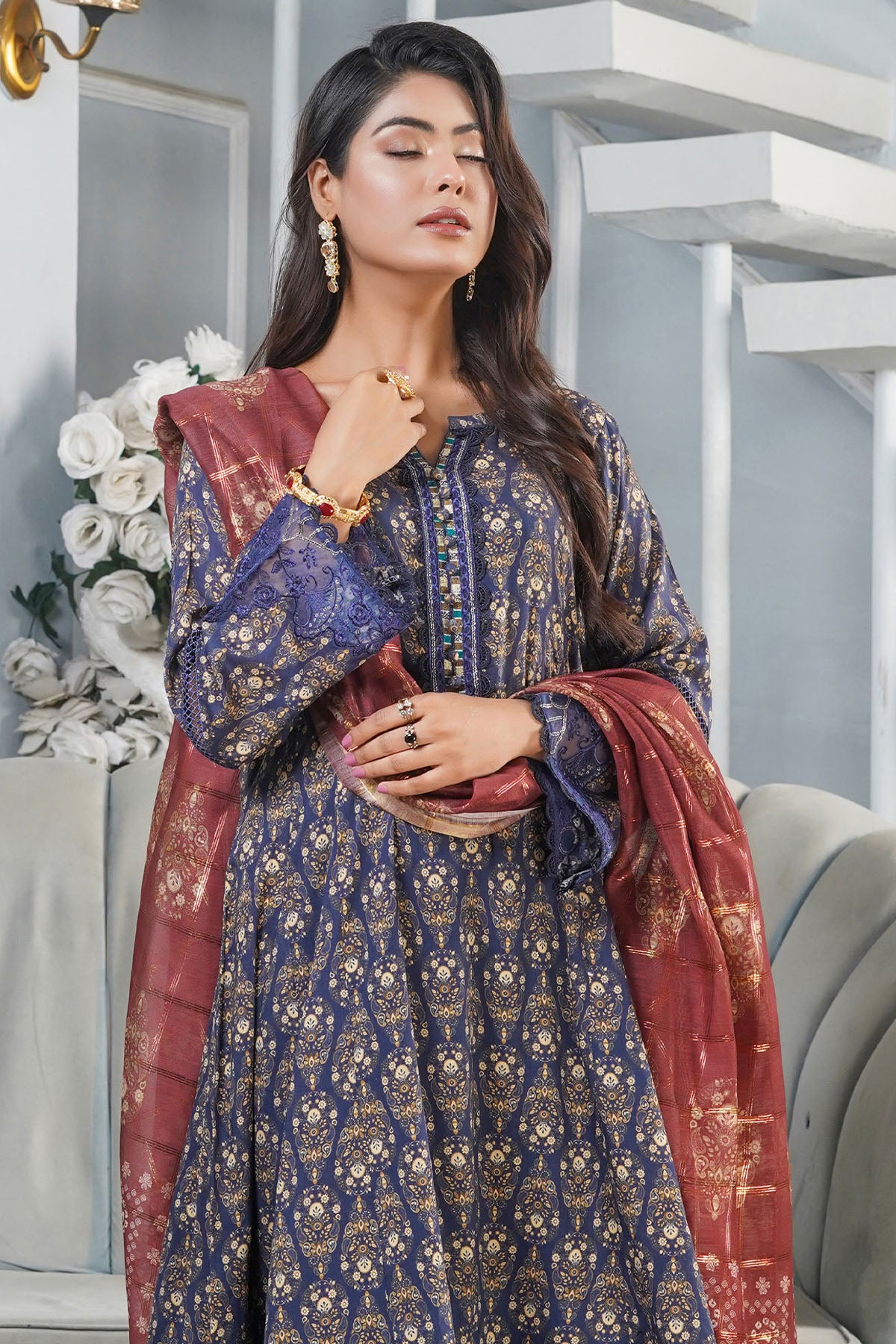 Latest Readymade Salwar Kameez - RivaaJ